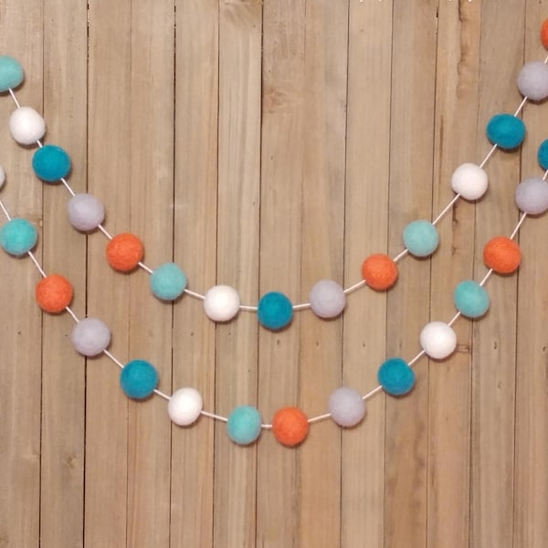 Coral Garland - Etsy