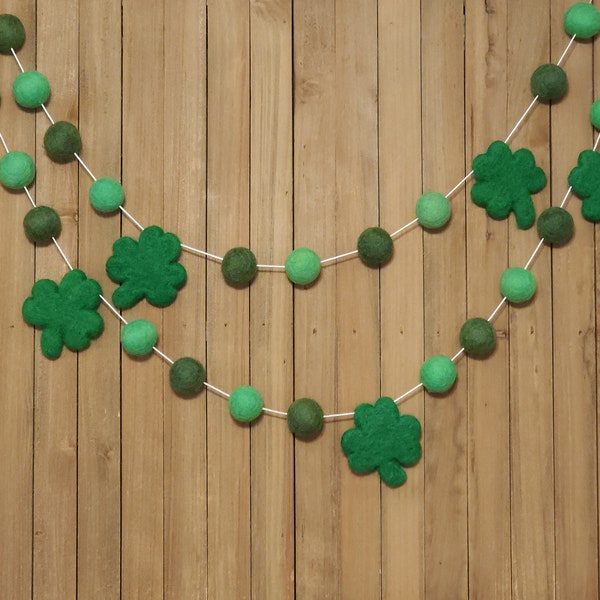 St Patricks Garland - Etsy