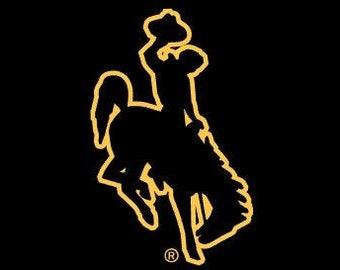 Wyoming Steamboat Decal - Etsy