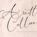 Arnitta Callina - Calligraphy Font, Script Font, Cricut Font Svg ...