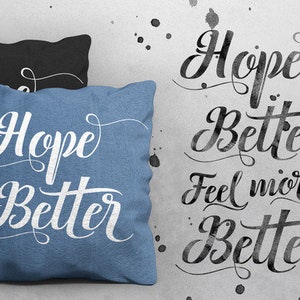 Hysteria Santa Calligraphy Font, Script Font, Cricut Font Svg, Cursive ...