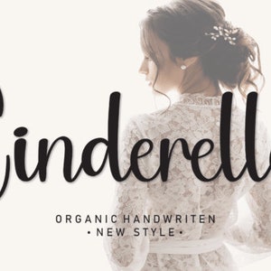 Cinderella - Calligraphy Font, Script Font, Cricut Font Svg, Cursive ...