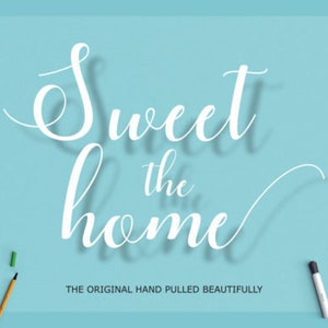 Feeling - Calligraphy Font, Script Font, Cricut Font Svg, Cursive Font ...