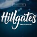 Hillgates - Calligraphy Font, Script Font, Cricut Font Svg, Cursive ...