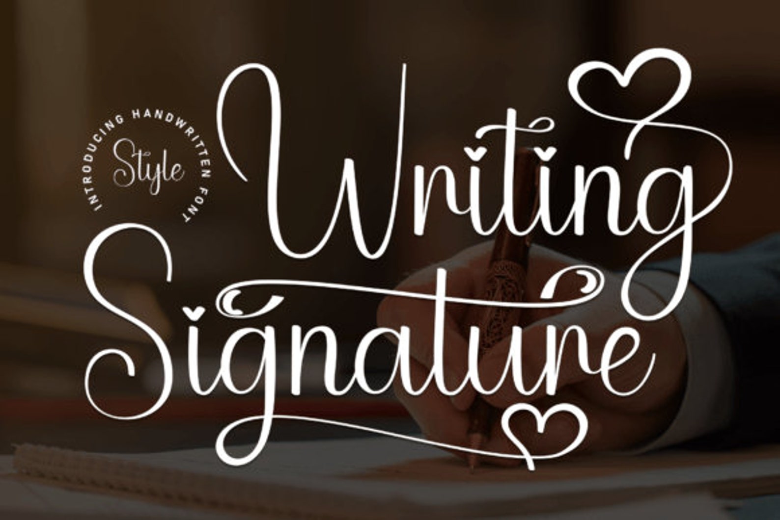 Writing Signature - Calligraphy Font, Script Font, Cricut Font Svg ...