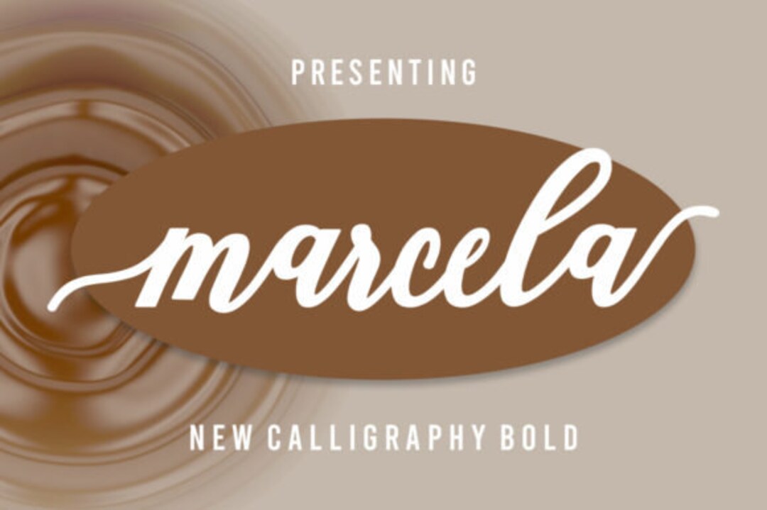 Marcela Script - Calligraphy Font, Script Font, Cricut Font Svg ...