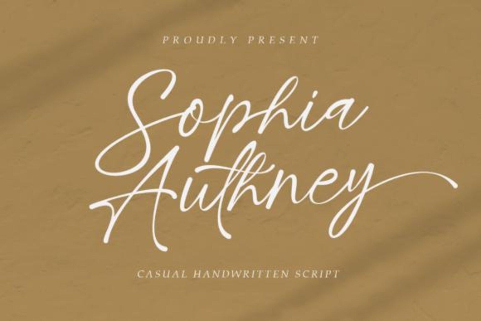 Sophia Authney - Calligraphy Font, Script Font, Cricut Font Svg, Cursive Font, Procreate Font ...