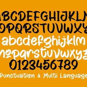 Mango Lazy Calligraphy Font, Script Font, Cricut Font Svg, Cursive Font ...