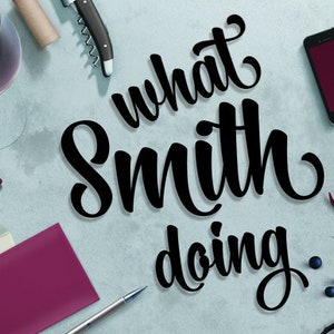 Lightning Script - Calligraphy Font, Script Font, Cricut Font Svg ...