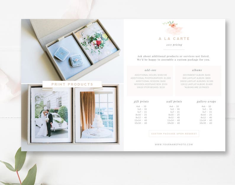 Photography Magazine Welcome Guide 10 Pages Template for - Etsy