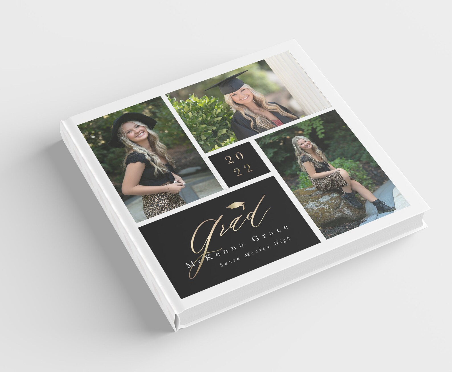 Graduation Photo Album Cover Template Senior Photo Book - Etsy