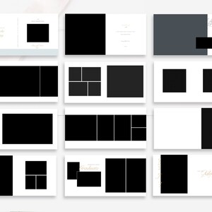 Graduation Photo Album Template, Graduation Photo Book Template, Senior ...