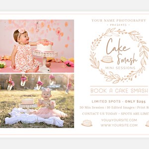 Cake Smash Mini Session for Photographers, Photography Mini Session ...