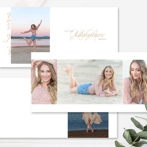 Graduation Photo Album Template, Graduation Photo Book Template, Senior ...