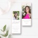 Senior Rep Card Templates Senior Referral Photo Card - Etsy