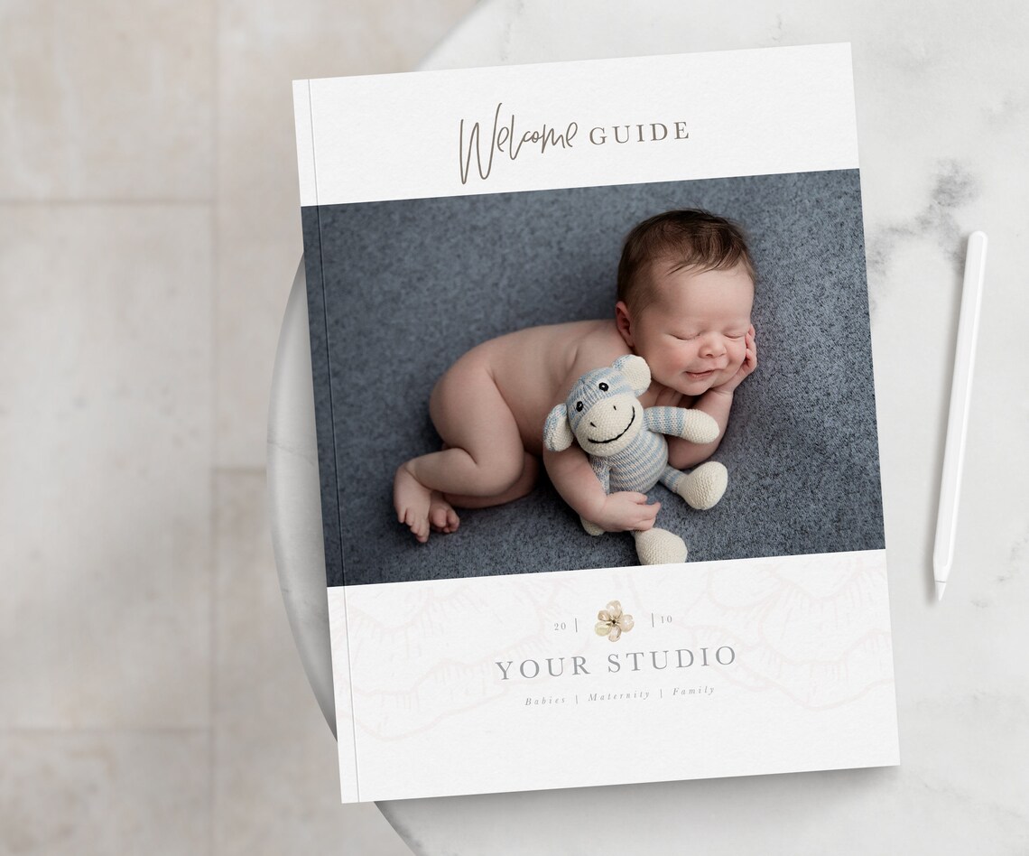 Photography Studio Magazine Template Lifestyle Photographer - Etsy