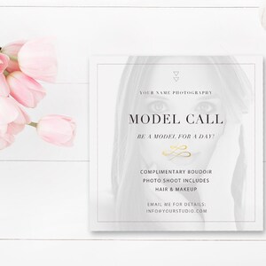 Photoshop and Canva, Model Call for Photographers - Photography ...