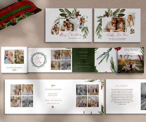 Christmas Card Templates For Photoshop