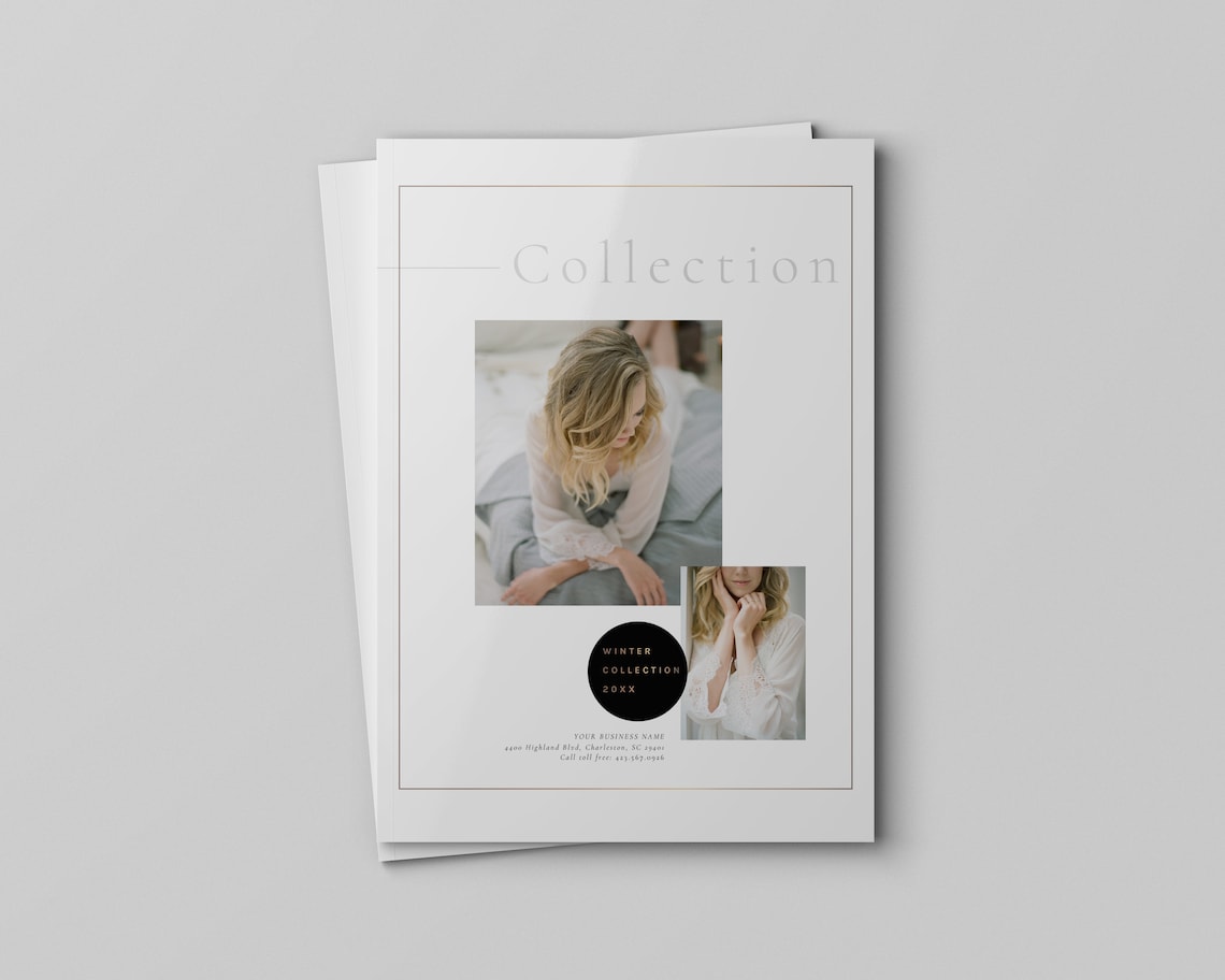 Catalog Template for Photoshop Indesign and Canva Wholesale - Etsy