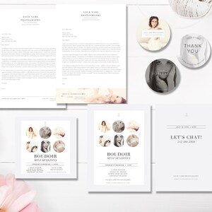 Boudoir Marketing Set - Boudoir Branding - Photography Marketing Set ...
