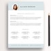 Resume Template 3 Page / CV Template Cover Letter / - Etsy