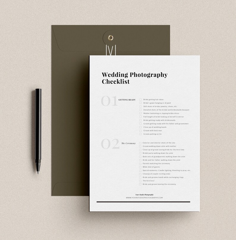 Wedding Photographer Contract Template Bundle Photography - Etsy