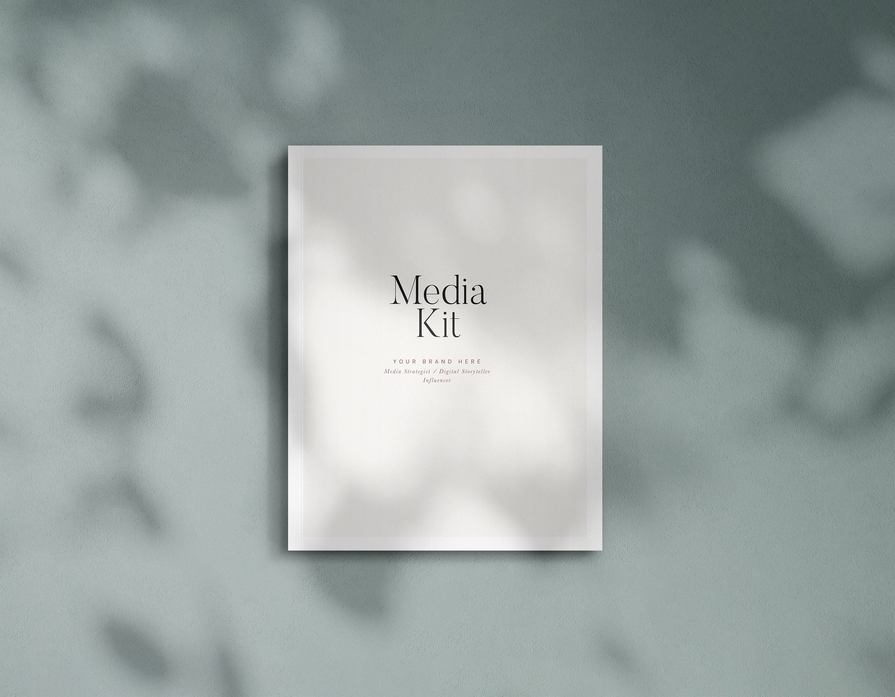Editable Media Kit Template Press Kit Service Guide - Etsy Canada