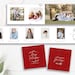 Christmas Accordion Mini Book Accordion Album Template - Etsy
