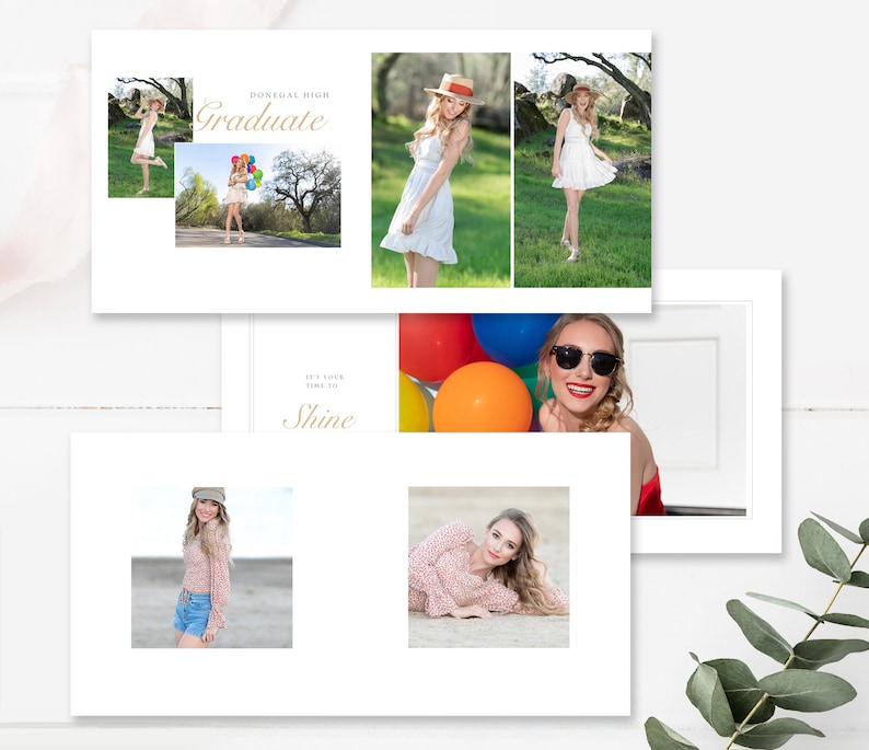 Graduation Photo Album Template Graduation Photo Book | Etsy