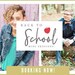 Back to School Mini Session Marketing Bundle Photographer - Etsy
