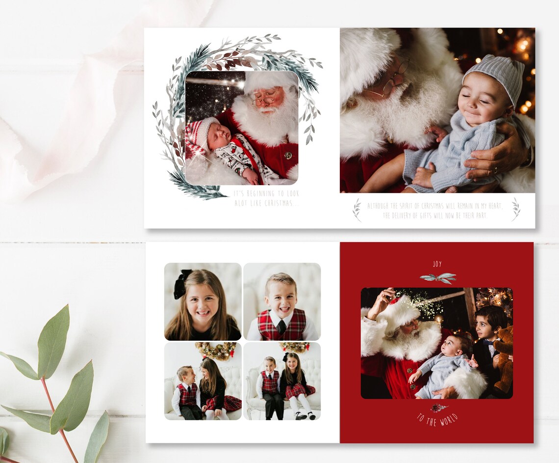Christmas Photo Book Album for Photographers, Christmas Photo Album ...