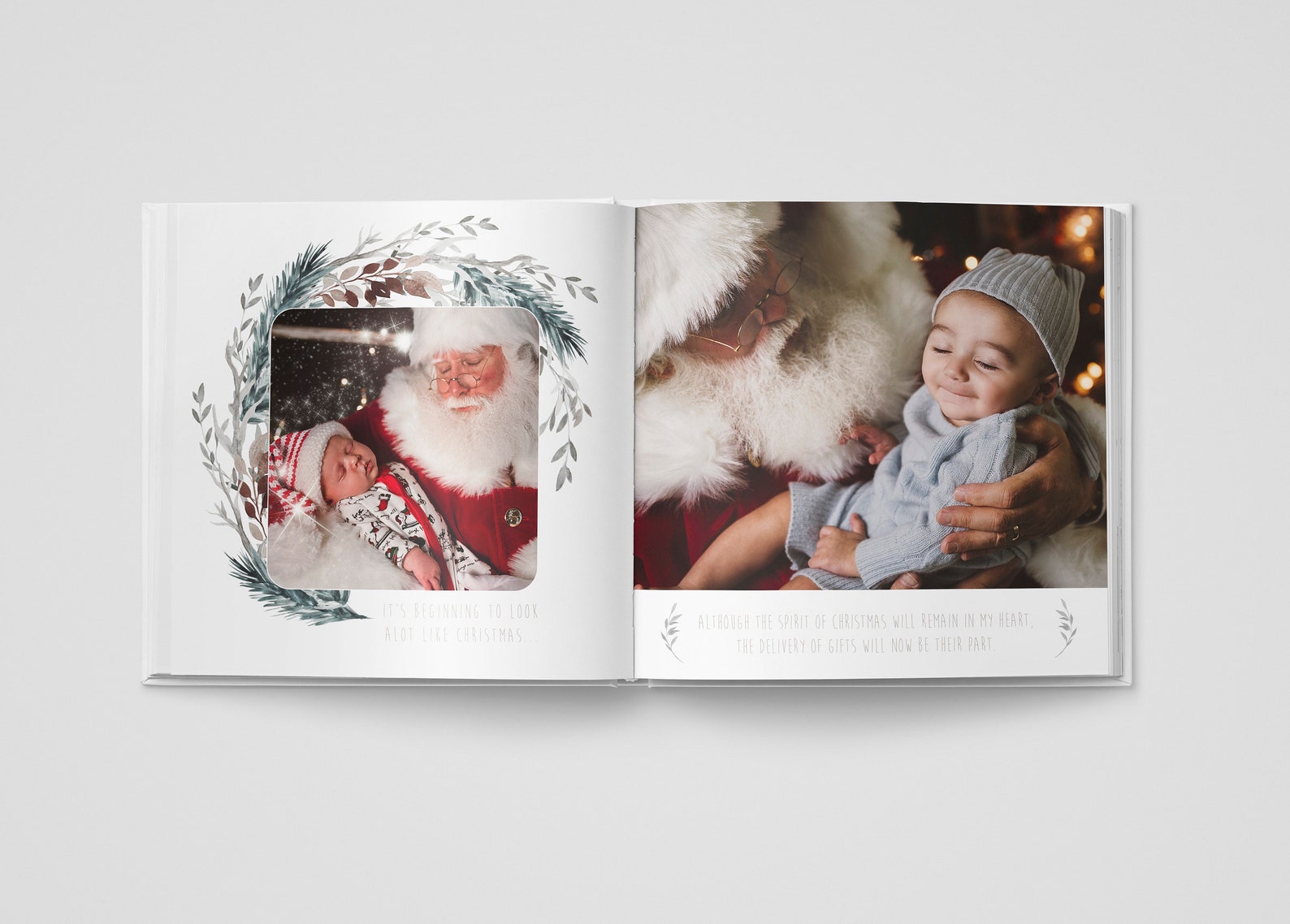 Christmas Photo Book Album for Photographers Christmas Photo - Etsy