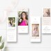 Senior Rep Card Templates, Senior Referral Photo Card Templates, Senior ...