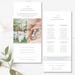 Rack Card Template for Photographers Wedding Photography - Etsy