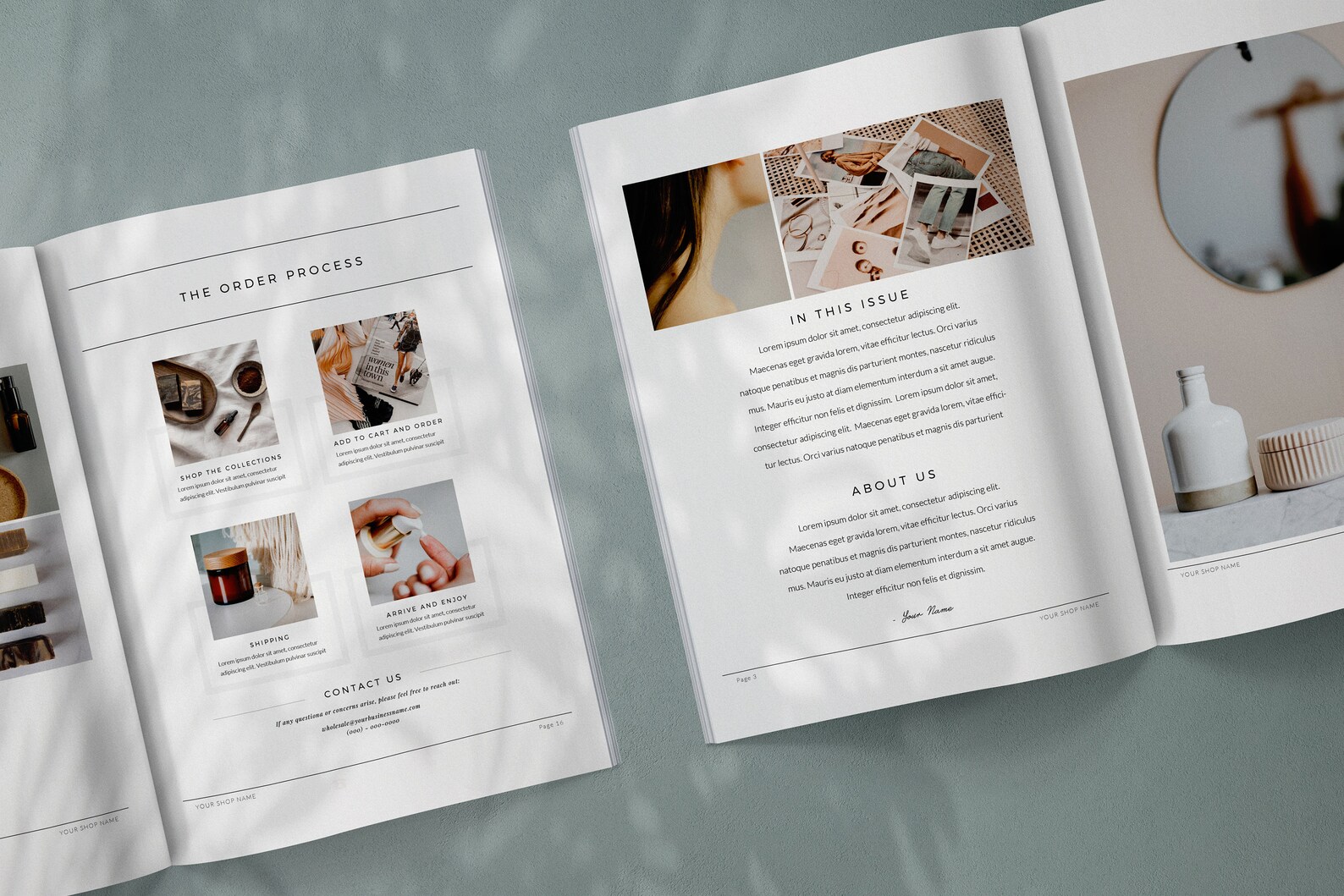 Wholesale Product Catalog Template Photoshop Indesign Catalog - Etsy