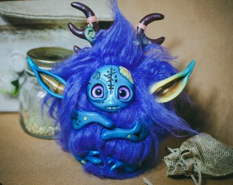 Fantasy creatures OOAK dolls OOAK Art Toy by FantasticSoftBeasts