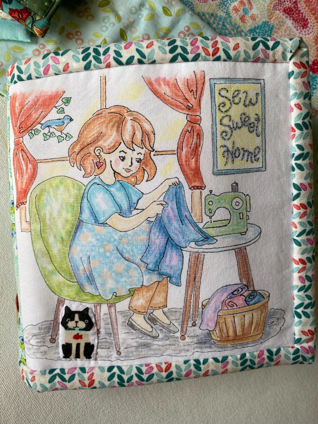 Needle Book Keep Minder Unique Large With Project Carrier Gift for Self ...