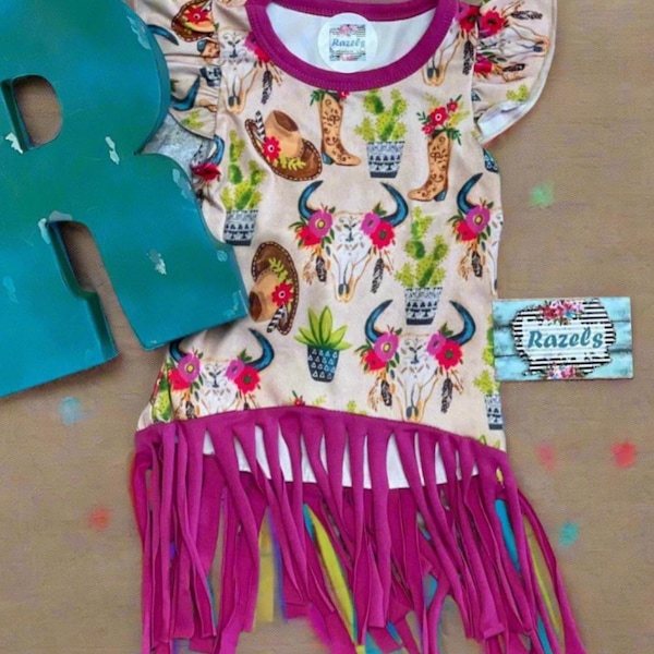 Cowgirl Fringe Dresses - Etsy