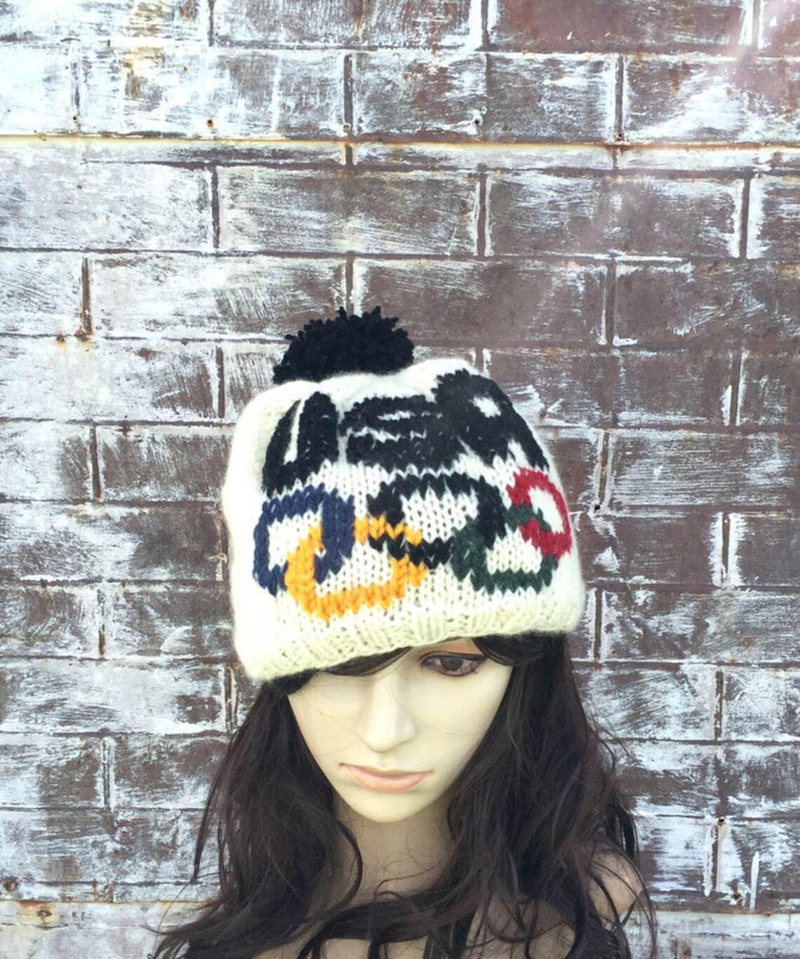 USA Hat OLYMPIC Rings Hat Hand Knit Hat Team USA | Etsy