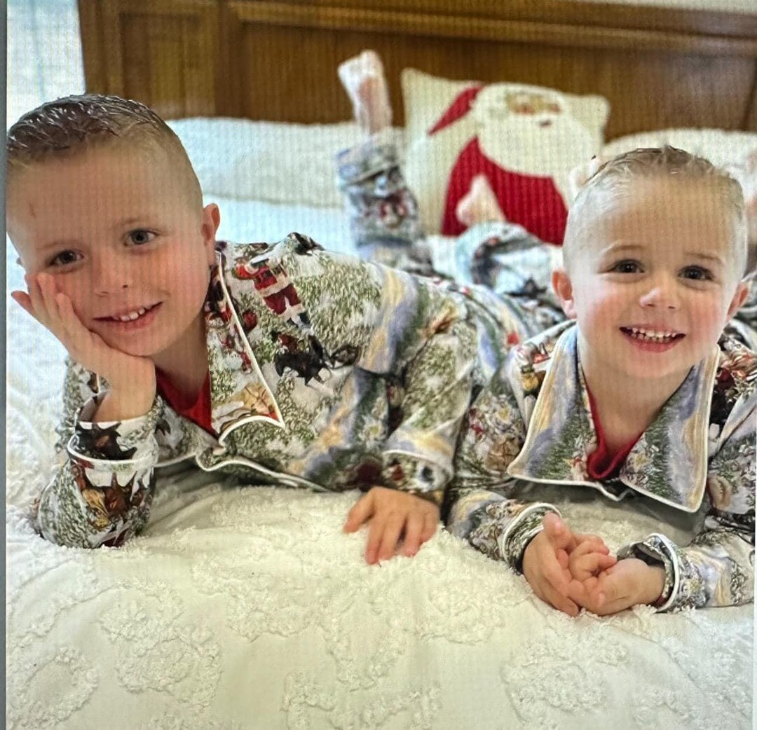 Cowboy Santa Christmas Pajamas - Western Matching Family Pjs | Holiday ...