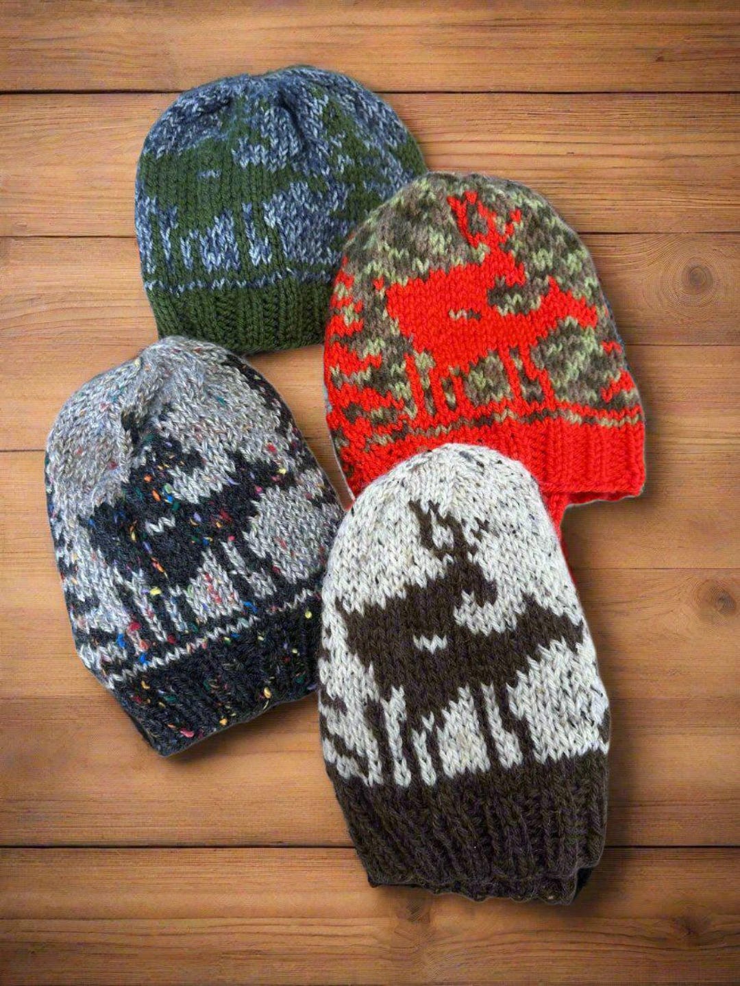 Fornicating Deer Knit Beanie: Novelty Hunting Hat - Etsy