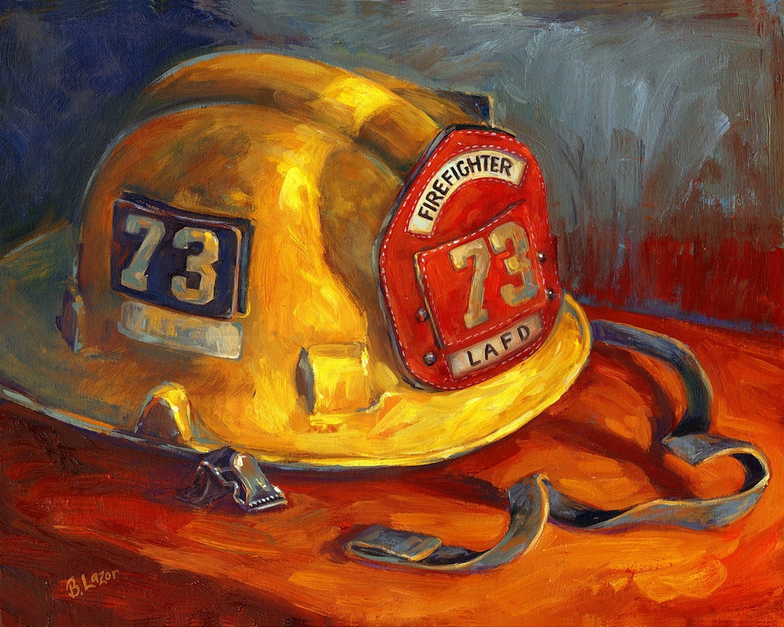 HONOR Personalized Canvas Print Honoring Your Firefighter Hero - Etsy