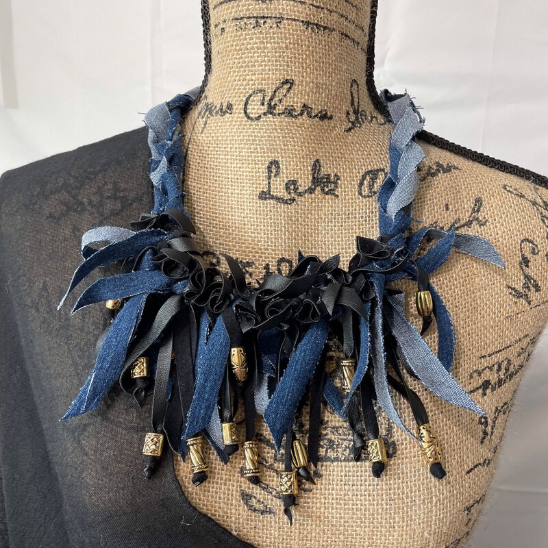 Jeans Necklace - Etsy