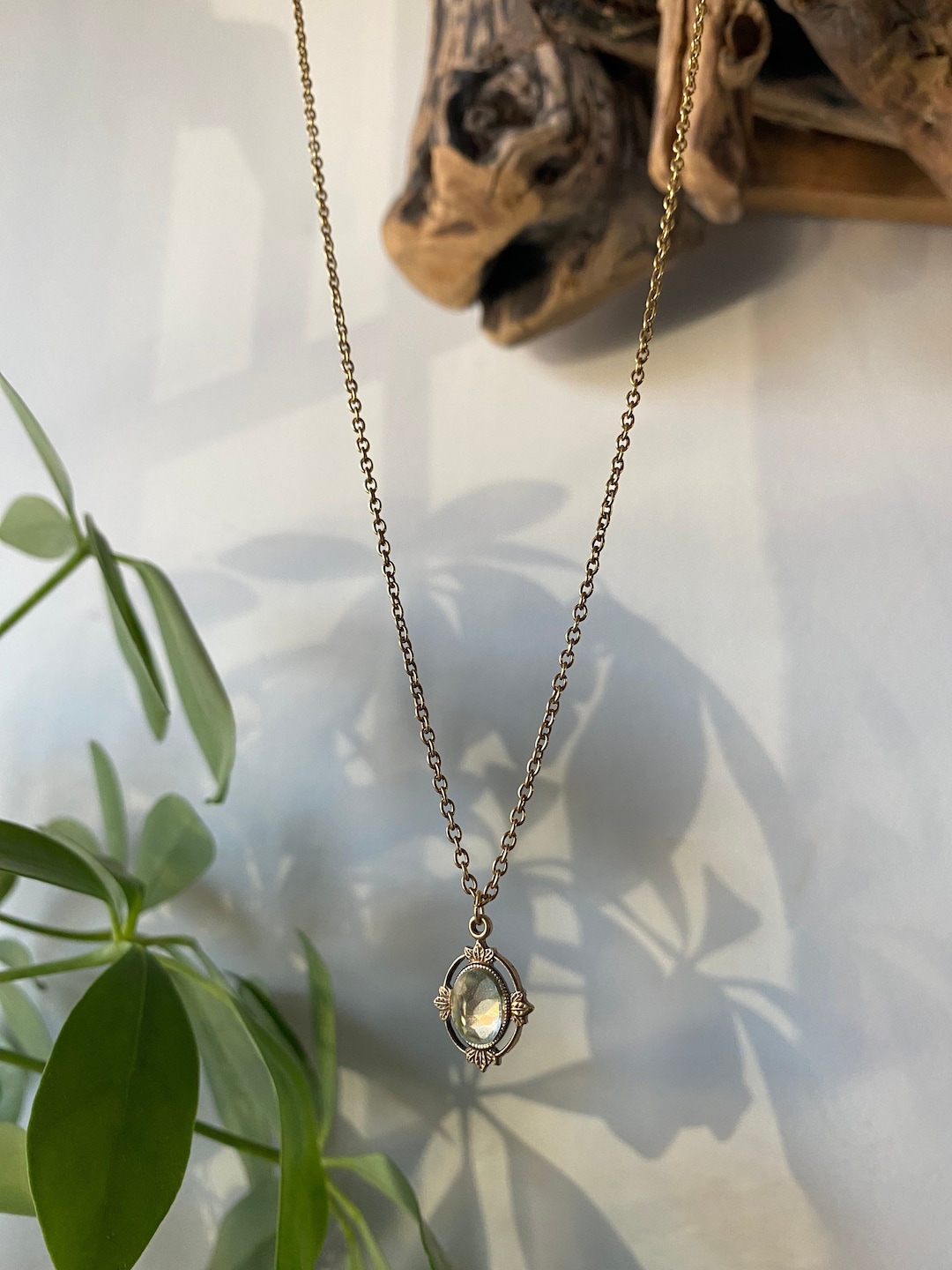 Isla - Topaz Necklace, Blue Topaz Necklace - December Birthstone ...