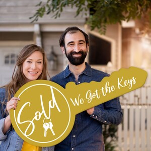 Sold Home Prop, Marketing Key, Real Estate Photo, Realtor Closing Sign ...