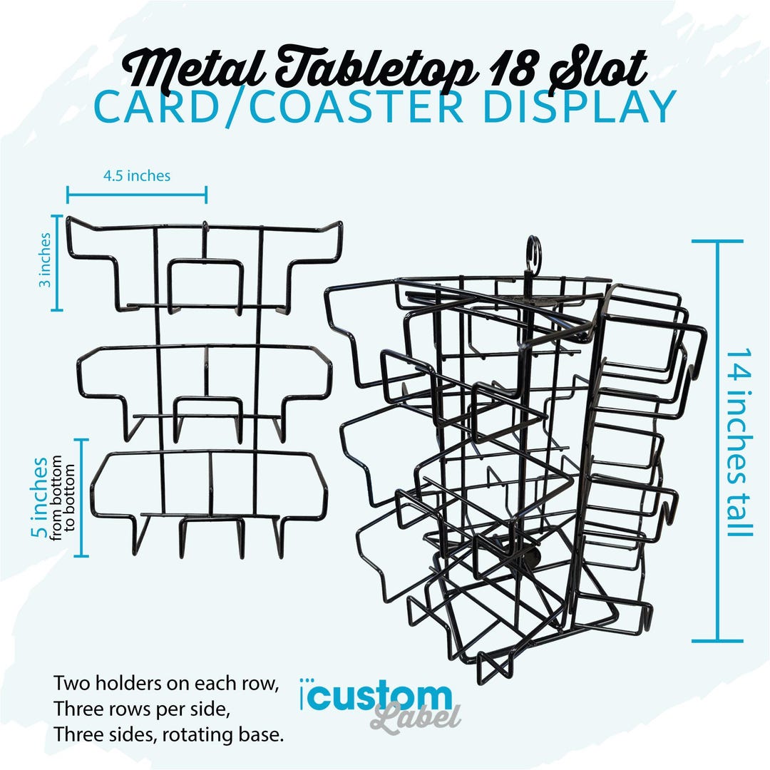 Retail Display Stands, Metal Spin Rack, Product Displays, Rotating ...