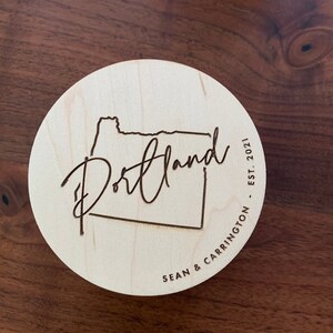 Birmingham Alabama Custom Map Coasters State Shape Coasters ...