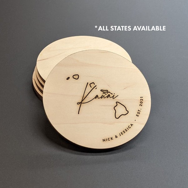 Hawaii Coasters - Etsy