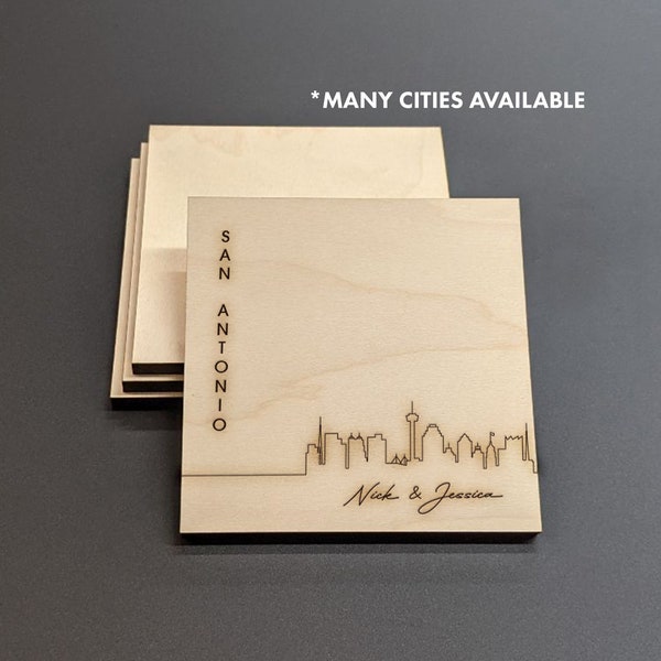 Wood Coasters - Etsy