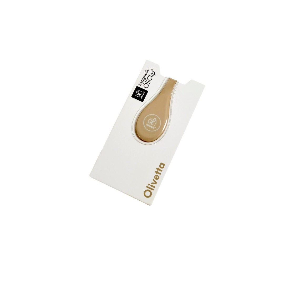 Olivetta Large Magnetic Oliclip in Yummy Coffee and Chocolate Neutral ...